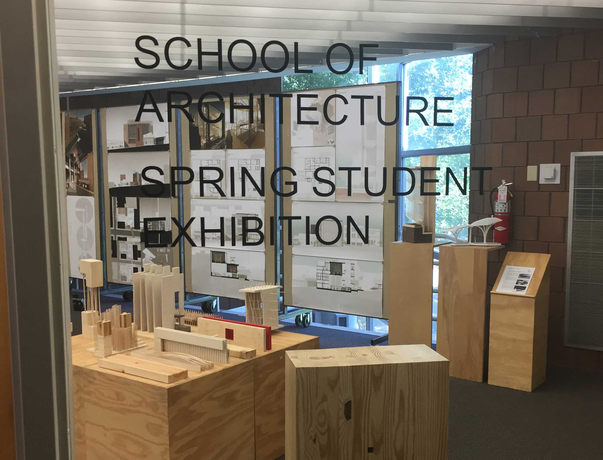 School of Architecture 2019 Spring Student Exhibition | College of ...