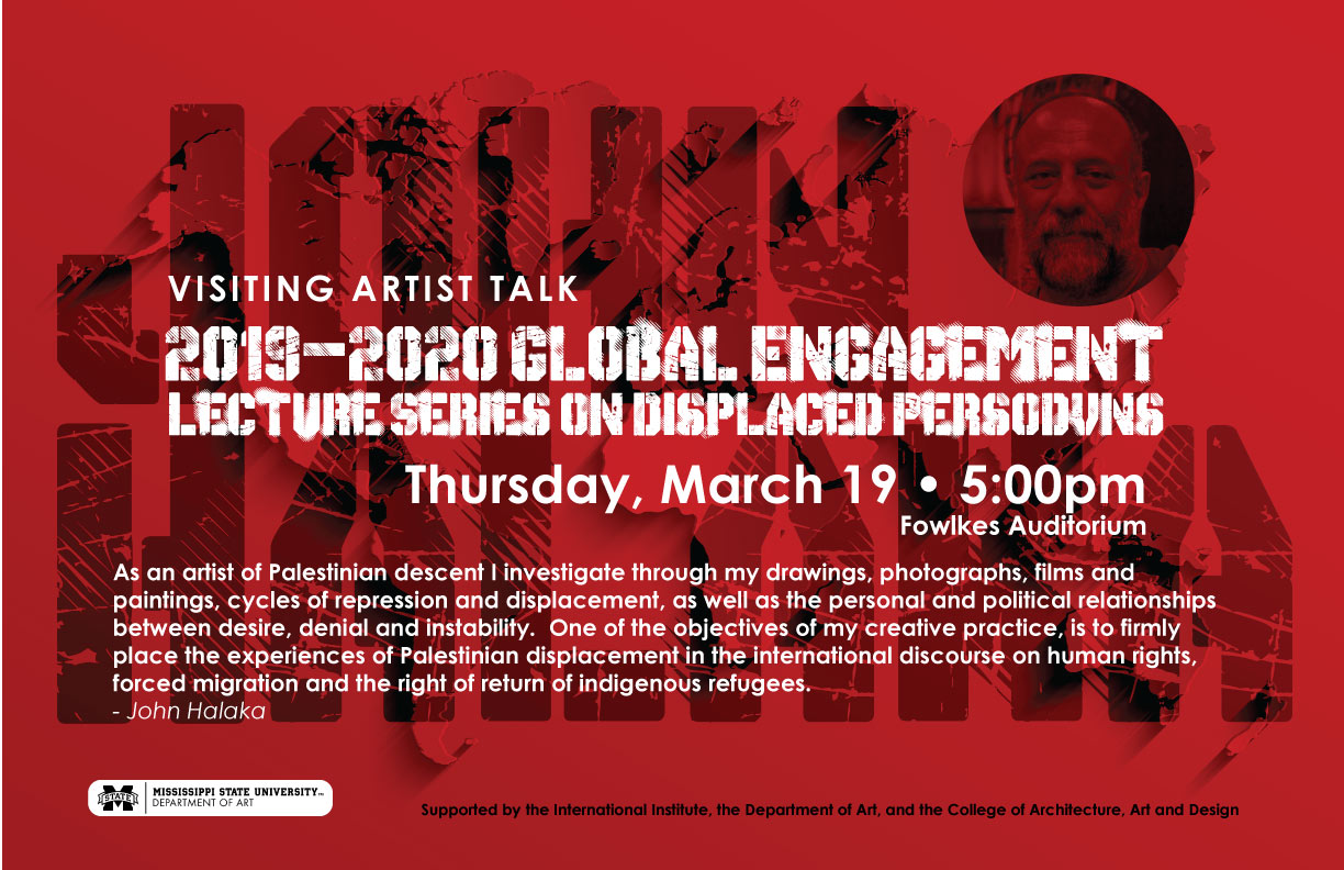 Visiting Artist Talk: John Halaka | College of Architecture, Art, and ...