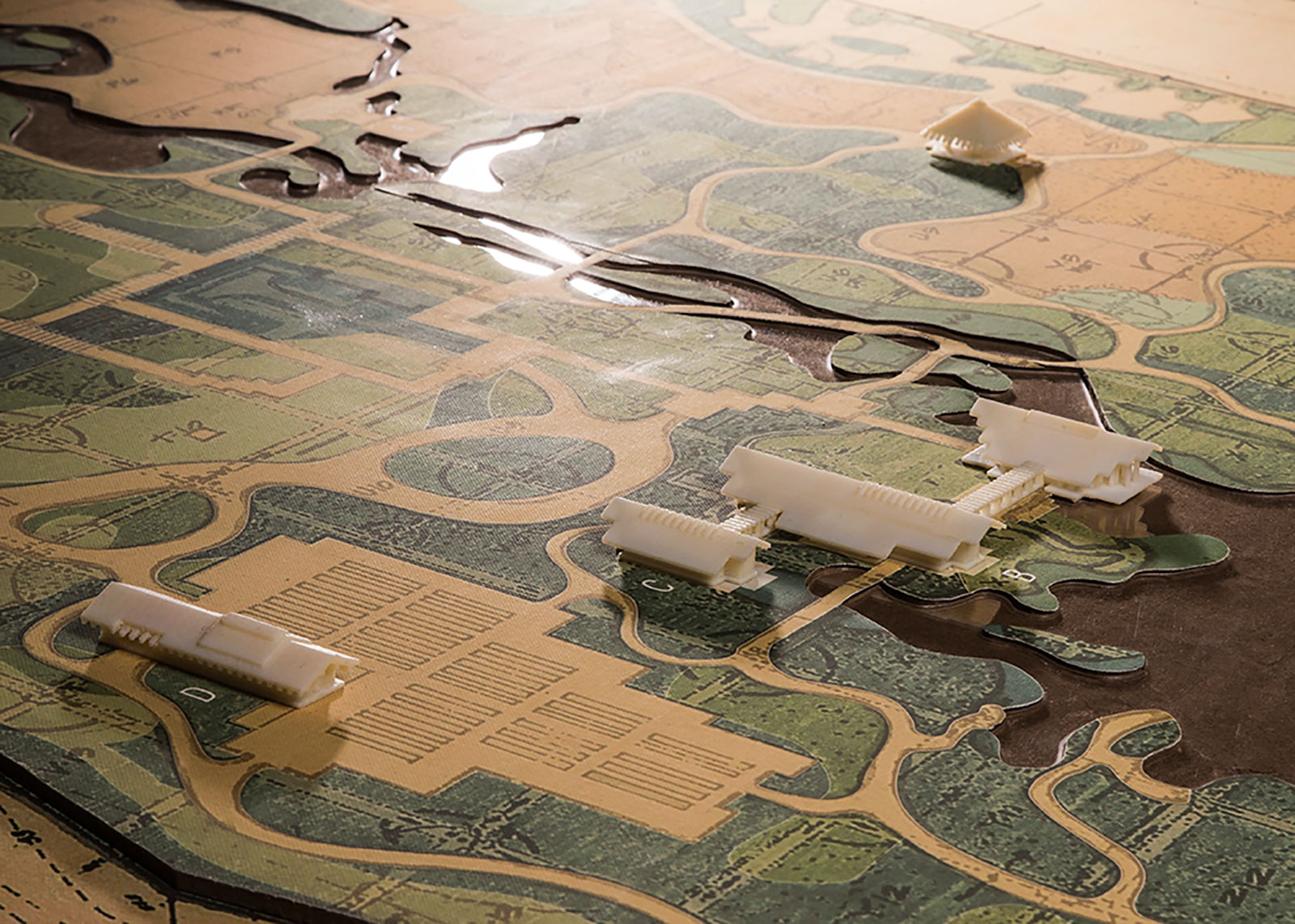 ‘The Unbuilt Crosby Arboretum’ exhibition on display at The Octagon in ...