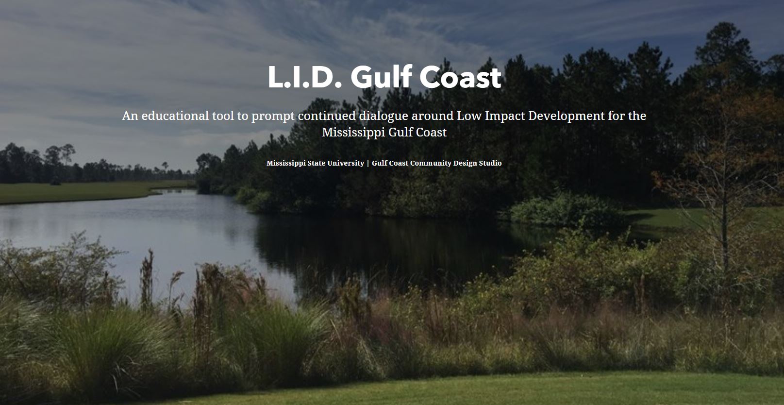 Gulf Coast Community Design Studio creates educational tool around Low ...